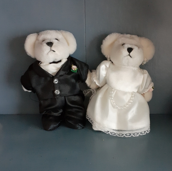 Other | Vintage Wedding Bears | Poshmark